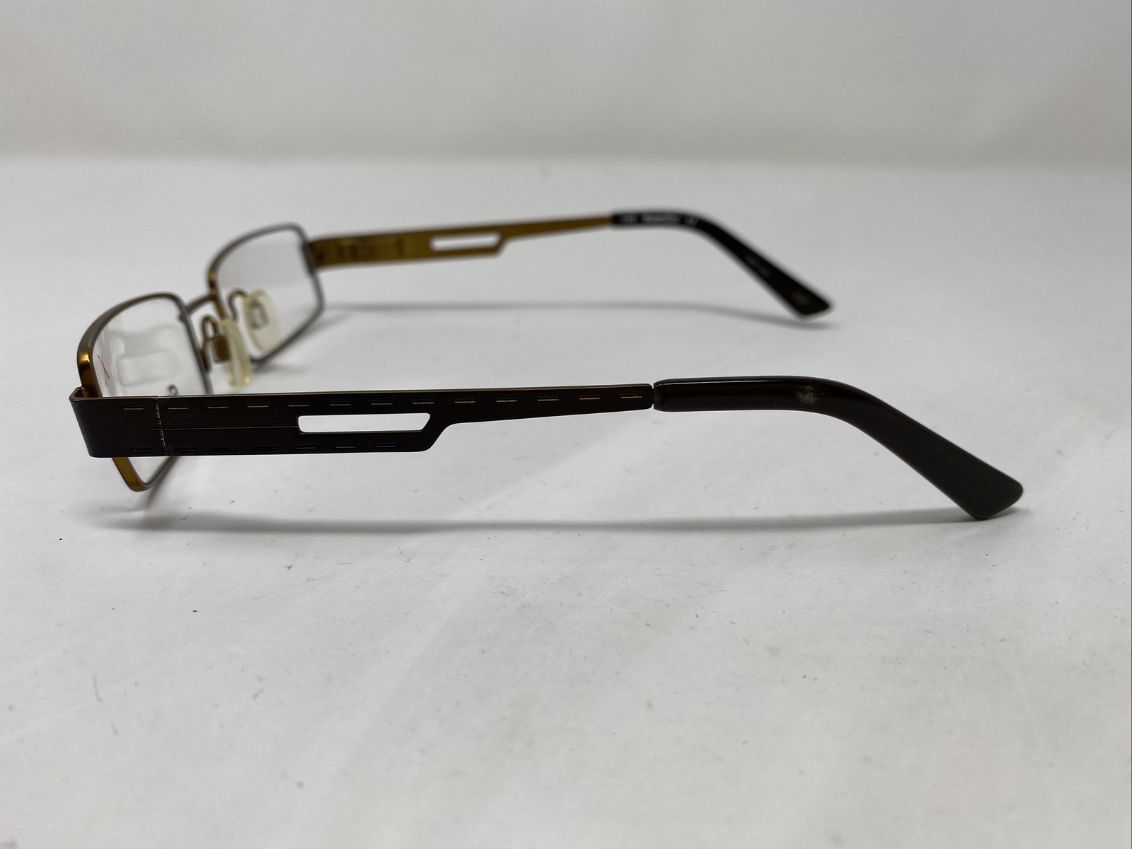 Superflex SFK-73 C.1 44-15-120 Brown Full Rim Metal Eyeglasses Frame ...