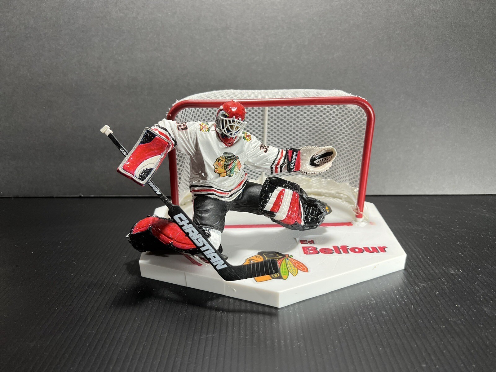 Custom Mcfarlane Ed Belfour Figure Chicago Blackhawks Jersey NHL | eBay