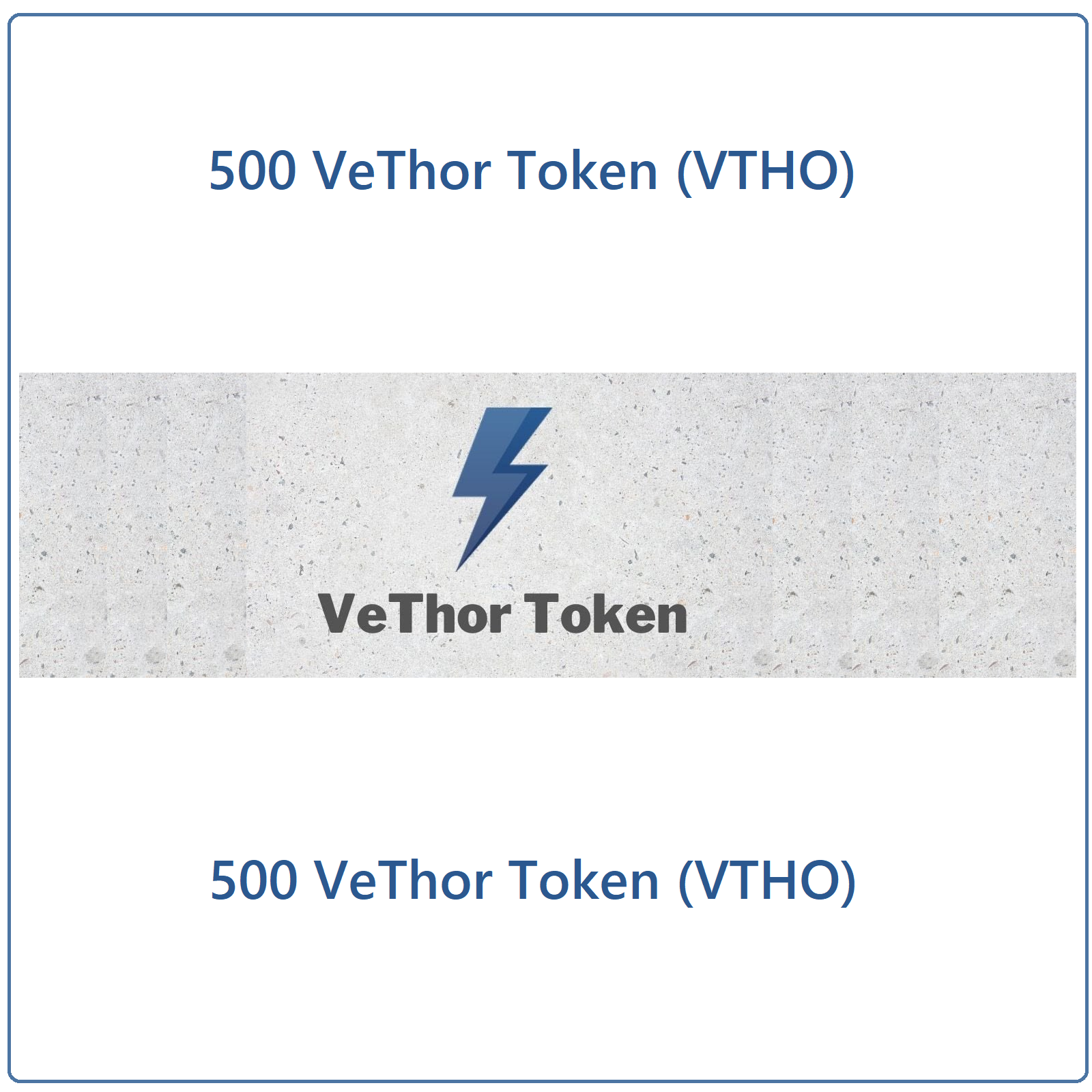 Vethor token - tyredshelf