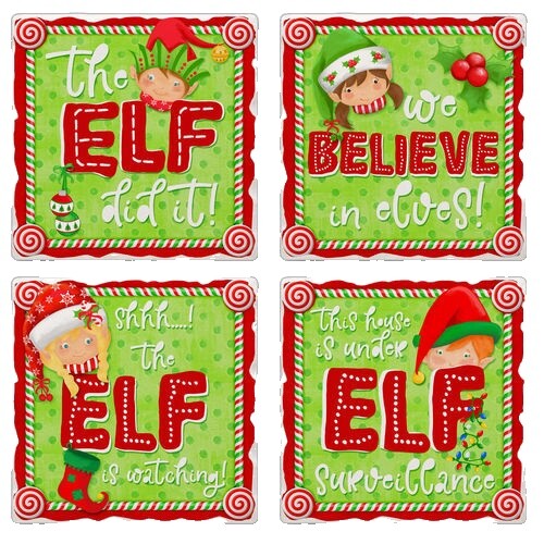 Christmas Ceramic Coasters | eBay