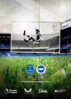 EVERTON HOME PROGRAMMES 2024/25 CHOOSE FROM DROP DOWN MENU | eBay