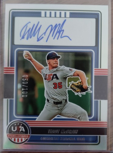 Teddy McGraw 2023 Panini Stars & Stripes USA Holo Autograph #050/100 | eBay