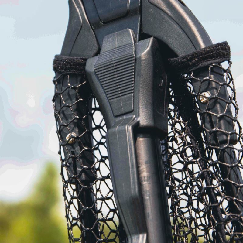 Fox Rage Warrior Rubber Mesh Nets NEW Pike Perch Zander Landing Net ...