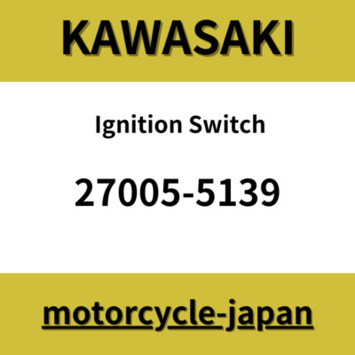 Kawasaki Ninja Ignition Switch NEW OEM 27005-5139 | eBay