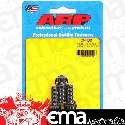 ARP 244-1001 Mopar V8 3-Bolt Pattern Cam Bolt Kit | eBay