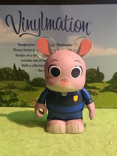 DISNEY Vinylmation 3" Park Set 1 Zootopia Judy Hopps Bunny | eBay