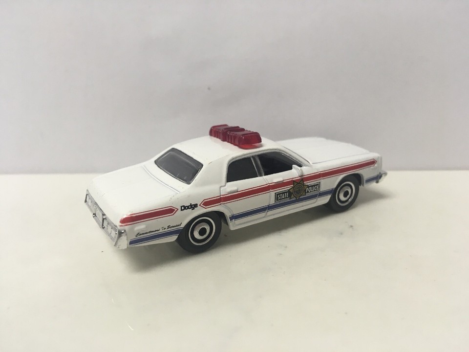 RARE 2011 Matchbox White State Police 1978 Dodge Monaco 5 Pack ...
