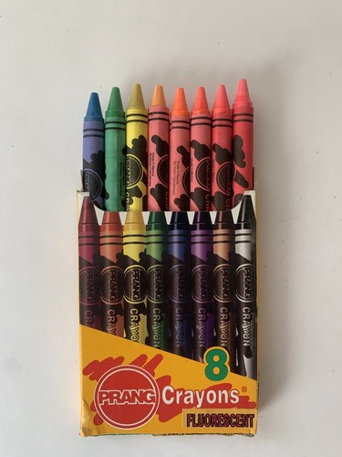 Prang Crayons 8pack Fluorescent, Vintage(14 Boxes) | eBay
