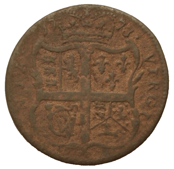 1773 Virginia Half Penny Cent Colonial Copper Coin Nice Date | eBay