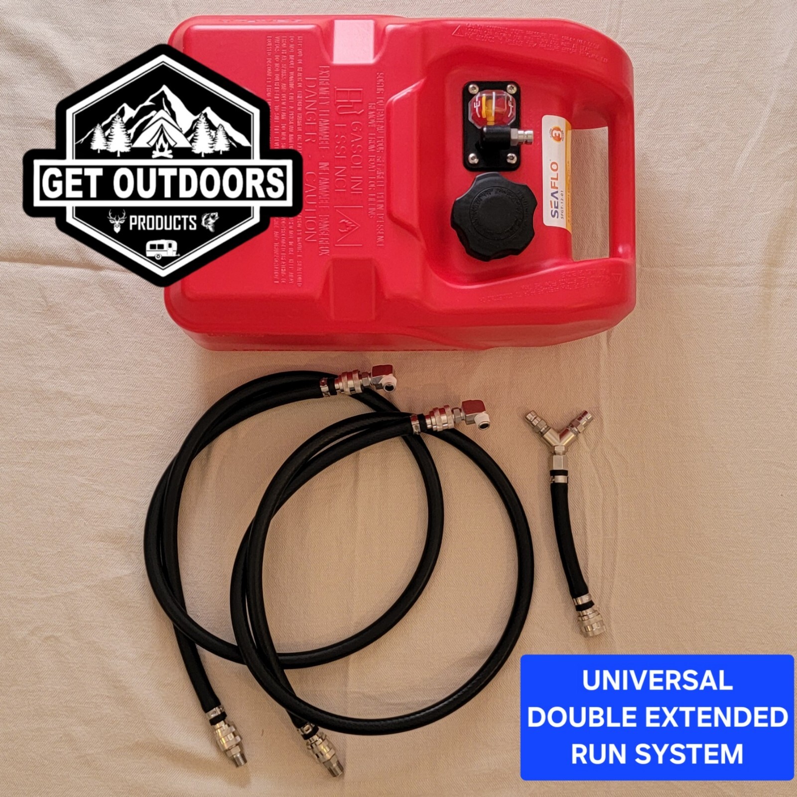 GENERAC DOUBLE EXTENDED RUN GENERATOR SYSTEM WITH 3 GAL TANK - FREE ...