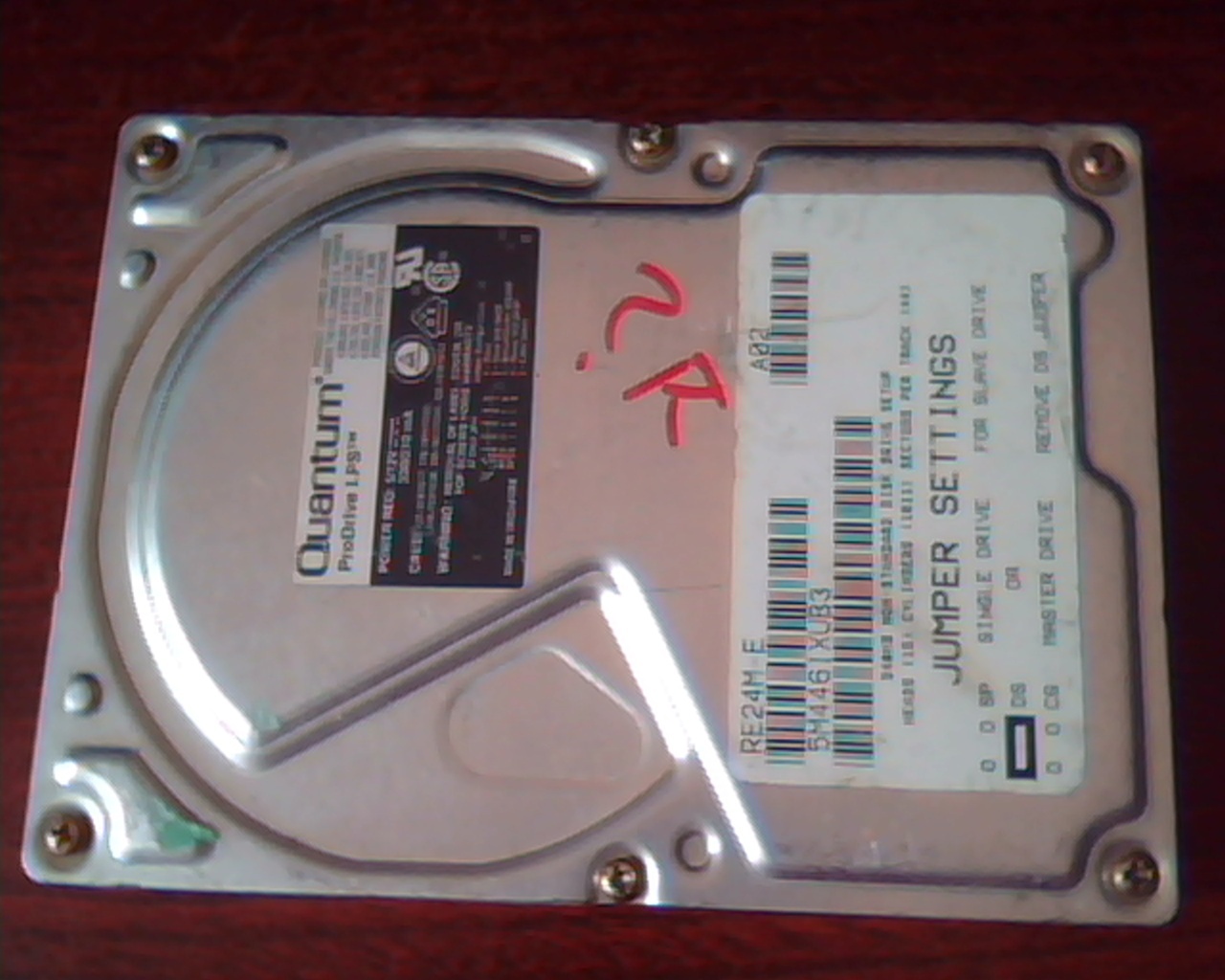 Hard Disk Drive IDE Quantum ProDrive LPS RE24M-E 340AT RR34A474 03-J ...