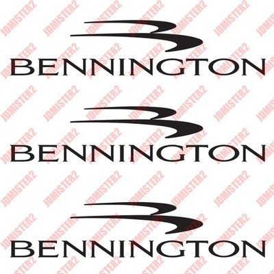 BENNINGTON BOAT DECALS Bennington Vinyl Stickers - Any Size Any Color ...