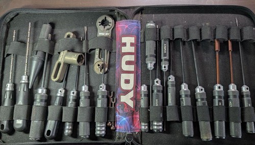 Hudy R/C Tool Set Professional Rc Car Tools Maintenance Repair Premium ...