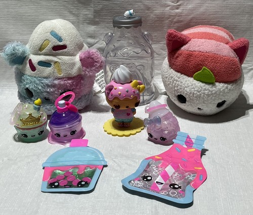 Num Noms Trio Scoop, Sushi Plush Figure 3 Yummiland Body Scent Figures ...