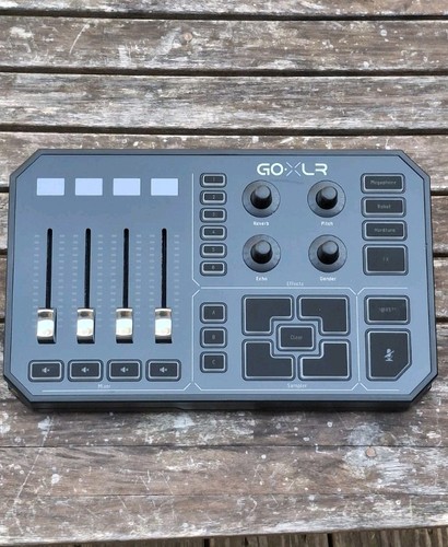 TC-Helicon Go XLR Mixer Voice FX and Faders *NO CABLES UNTESTED SOLD AS ...