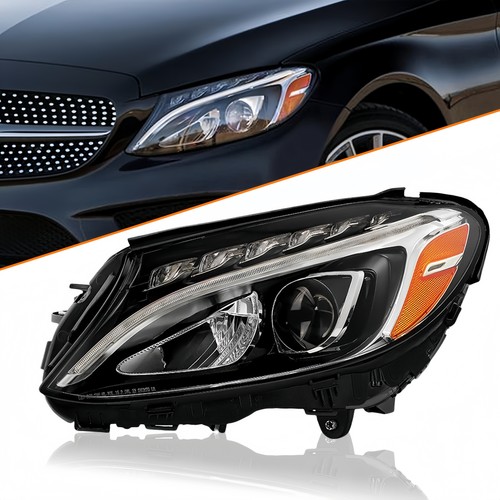 2015-2018 For Mercedes Benz C-Class C300 W205 LED Headlight Headlamp ...
