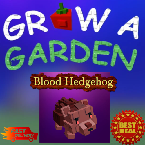 🔥GROW A GARDEN Roblox Blood Hedgehog | Fast & Easy | eBay