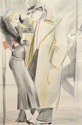 Feodor Stepanovich "Rojan" Rojankovsky Russian Erotica Handcolored ...