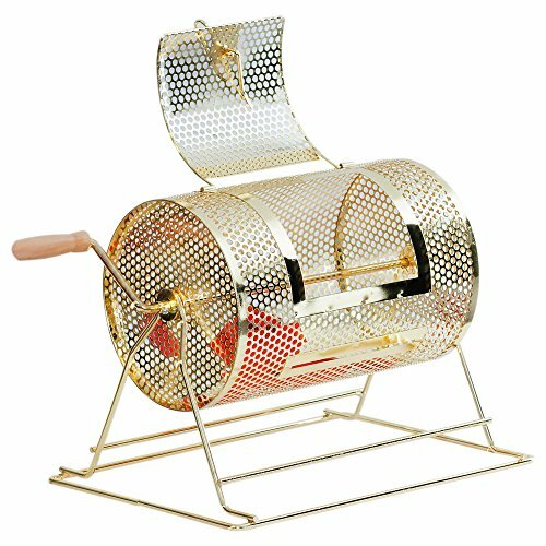 USED. Small Brass Raffle Ticket Drum. Holds 2,500 Tickets | eBay