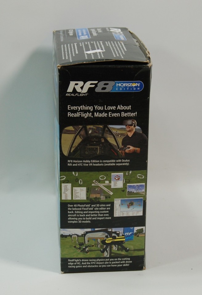 RF8 Realflight Horizon Hobby Edition RC Flight Sim & Interlink Controller 605482280584 | eBay