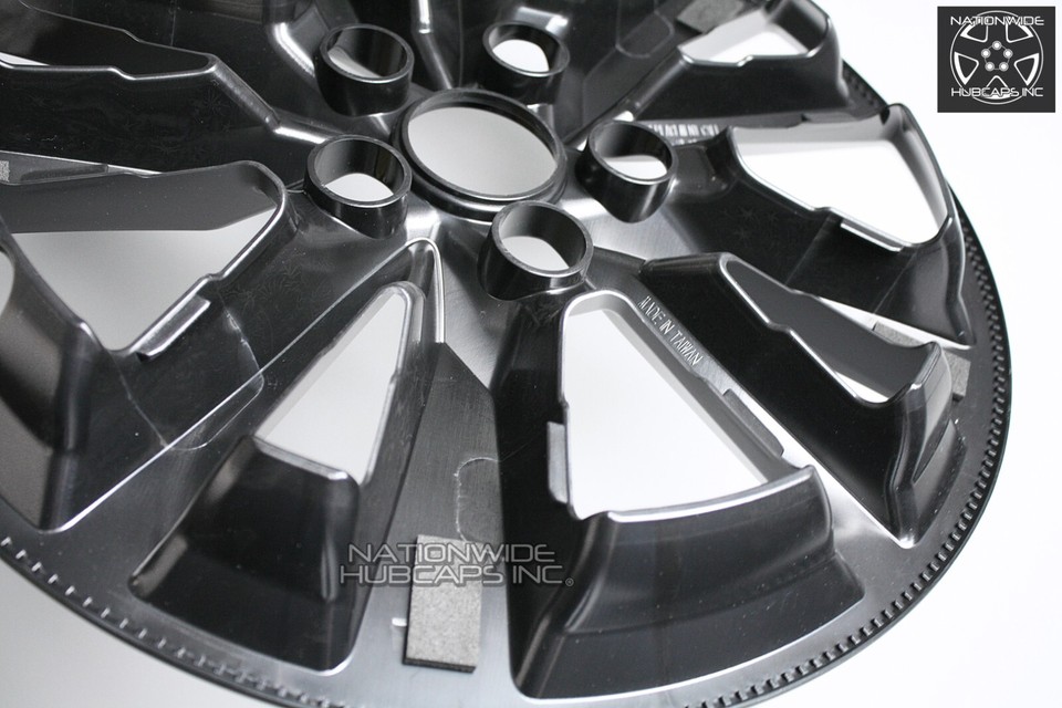 4 fits Toyota Camry LE 2025-2026 Black 16" Wheel Skins Full Rim Covers ...