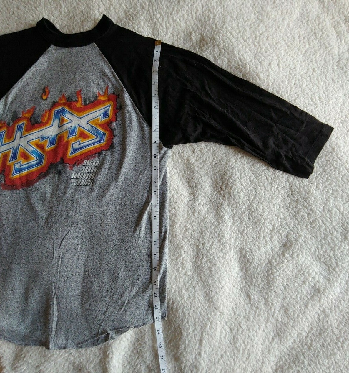 Vintage HSAS Rare Concert Shirt 1983 HAGAR, SCHON, AARONSON & SHRIEVE ...