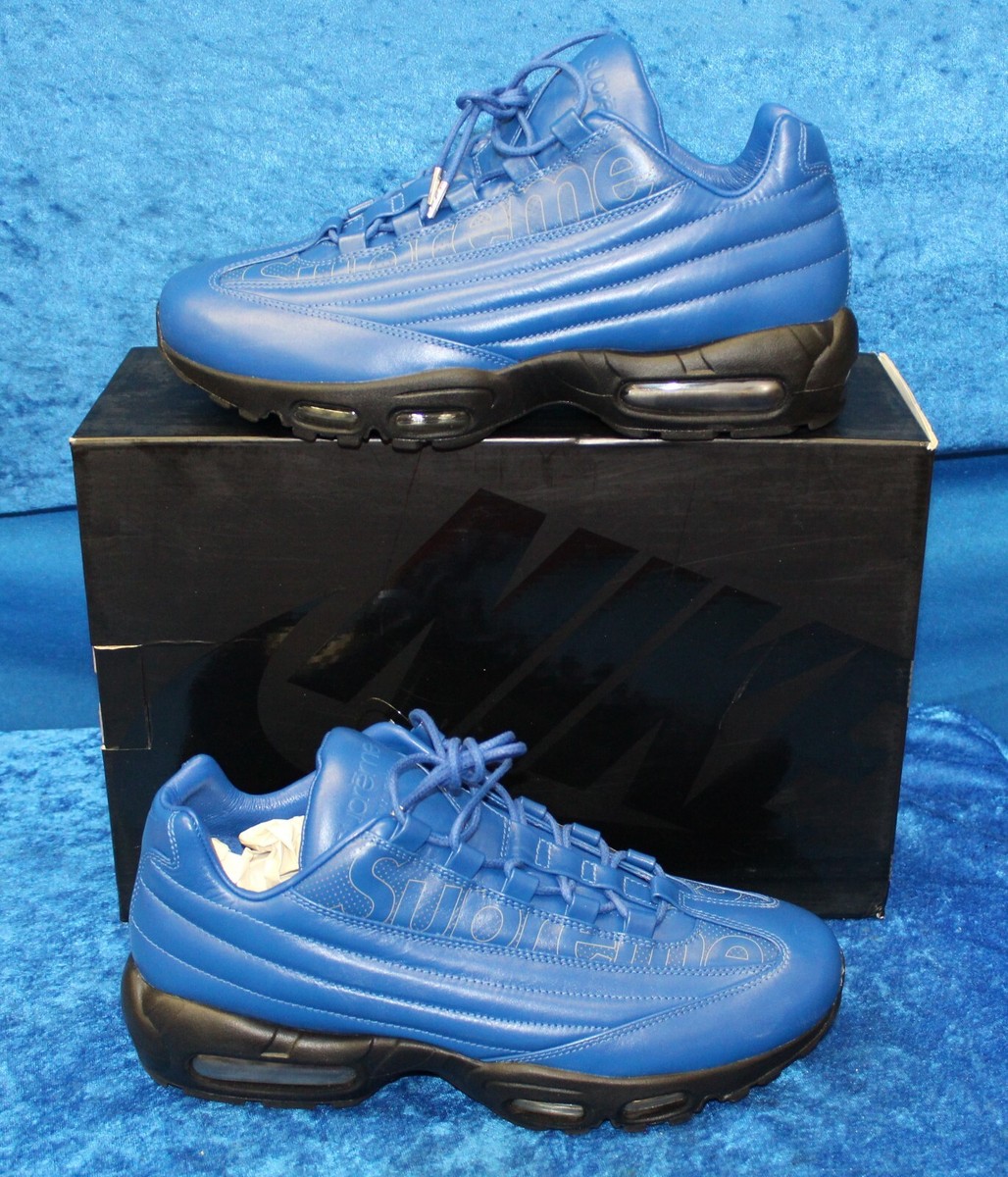 Nike Supreme x Air Max 95 Lux Hyper Cobalt Size 10 CI0999 Nike Supreme x Air Max 95 Lux Hyper Cobalt Size 10 CI0999
