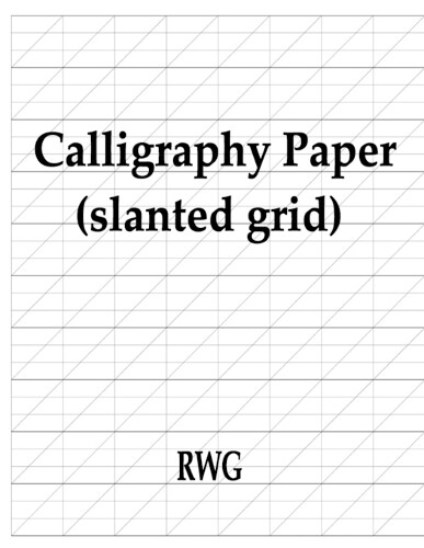 Rwg Calligraphy Paper (slanted grid) (Taschenbuch) | eBay