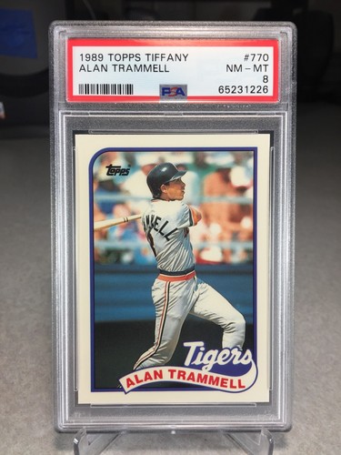 1989 Topps - Alan Trammell #770 Collector's Edition (Tiffany) for sale ...
