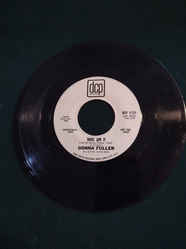 Donna Fuller - Who Am I?/Off Broadway (45rpm vinyl 1965) white label ...