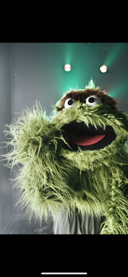 Oscar The Grouch Muppet Puppet | eBay