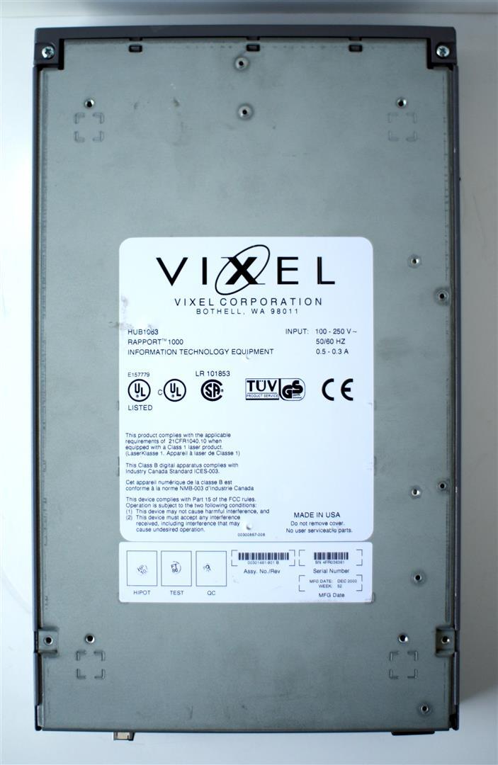 TELECOM, VIXEL 1000 hub 7 Port Fiber, ( 12T-m14,16) | eBay