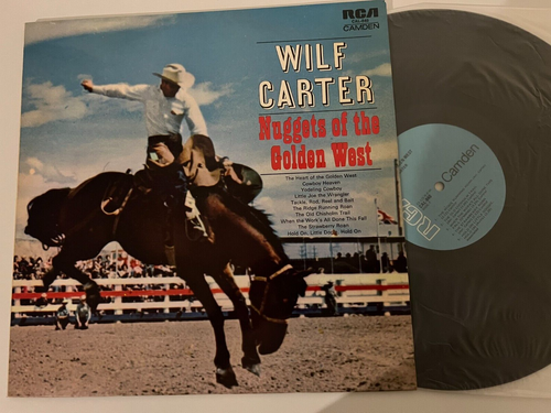 WILF CARTER...NUGGETS OF THE GOLDEN WEST - - Rare Australian 12" LP ...