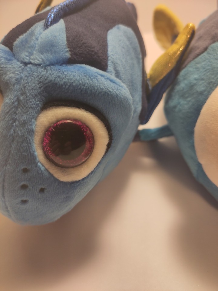 Disney Plush Fish Flounder & Dory -Disney Store + Ty - Little Mermaid ...