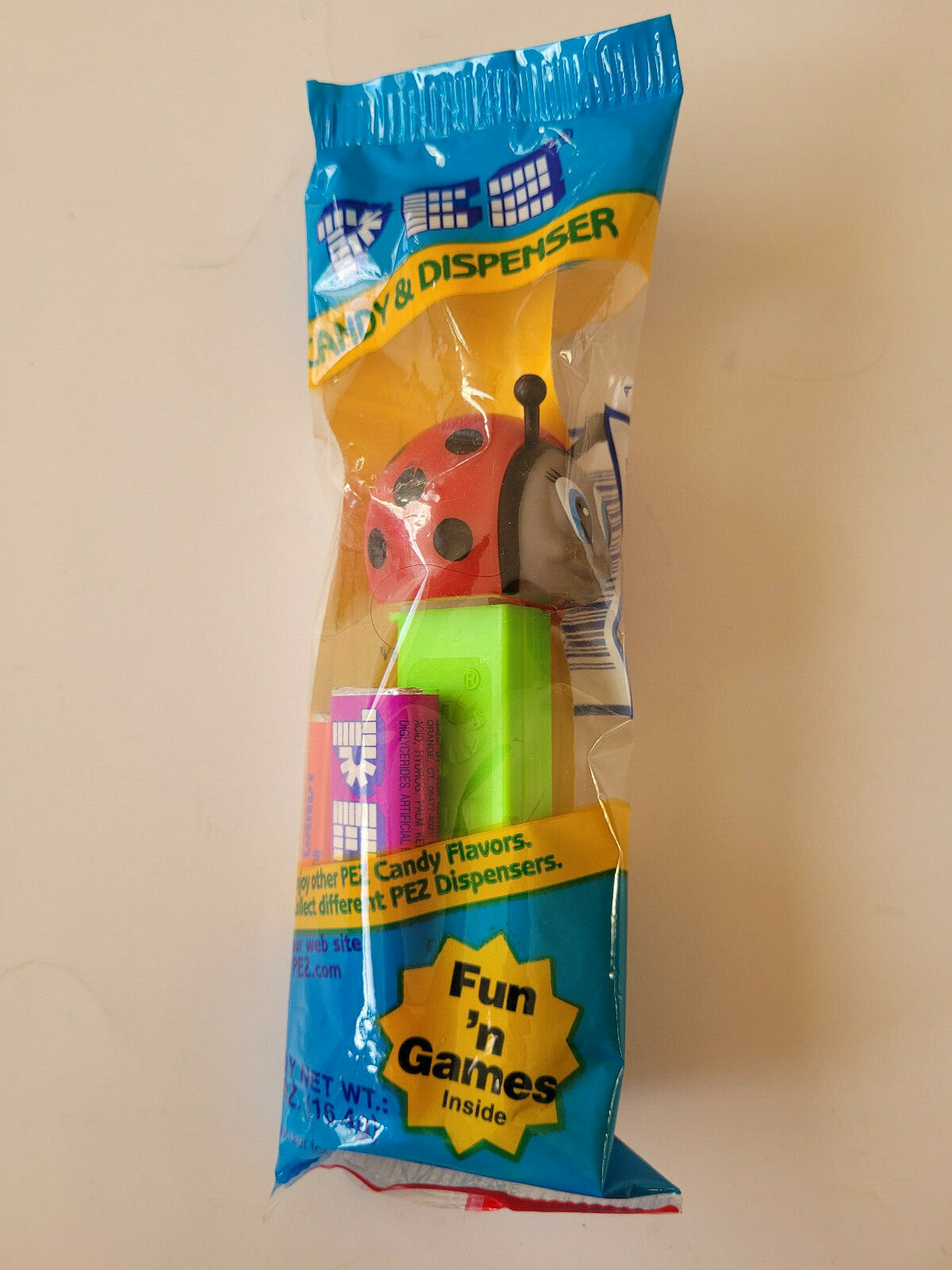 PEZ Bugz series "Ladybug" sealed | eBay