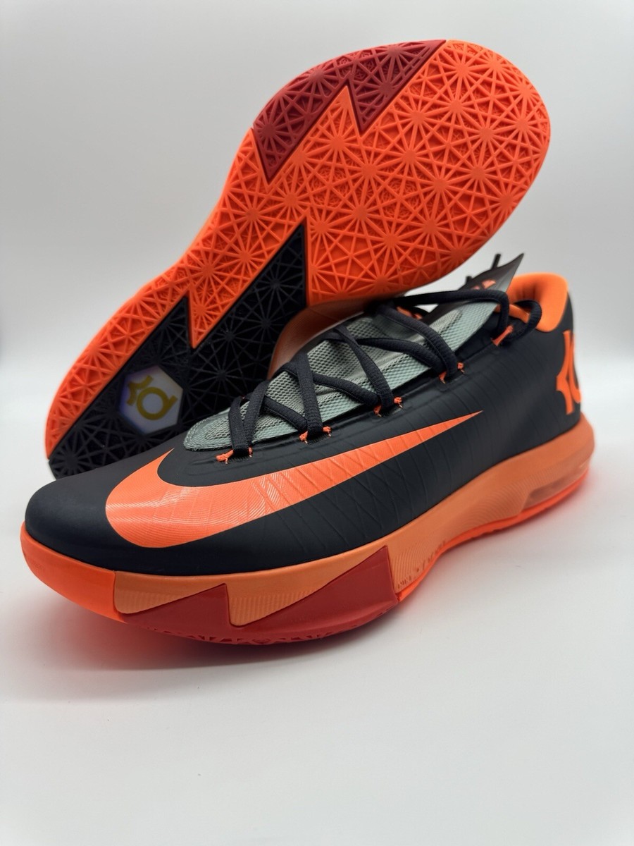 Kd 6 Neutro Nike KD 6 KD6 Neutral Orange Black Basketball Shoes
