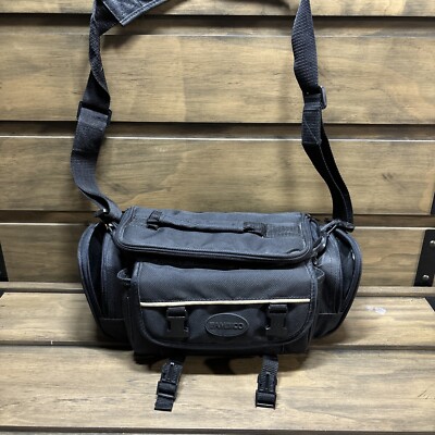 Ambico Camera Bag V-4420 Black Video Camera Bag Compartments Shoulder ...