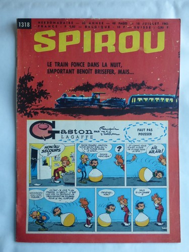 SPIROU n° 1318 TREVITHICK INVENTE LA LOCOMOTIVE (4p)+ MINI RECIT 174 +HILMAN IMP | eBay