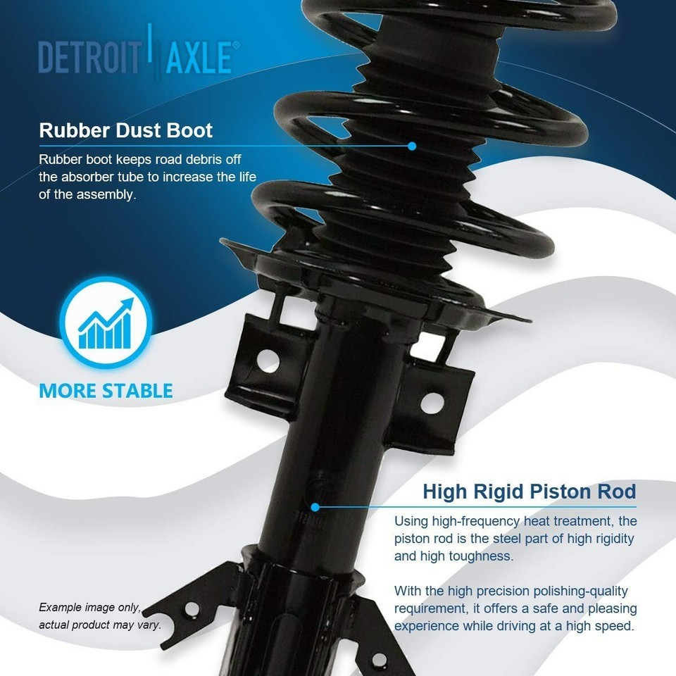 Front Struts w/Coil Springs + Rear Shocks Absorbers for 2013 - 2020 ...