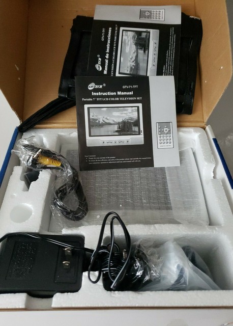 GOTECH (GTV-71-TFT-NIB) TFT 7" LCD Color TV for sale online | eBay