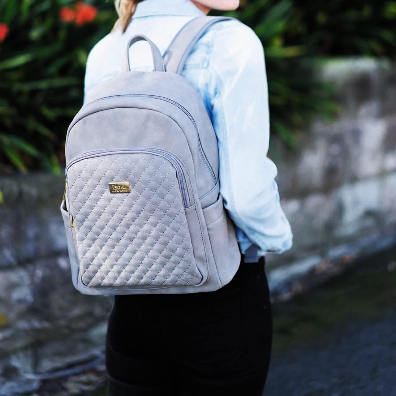 ISOKI Isoki Stone Marlo Backpack, Stone, 730 Grams | eBay