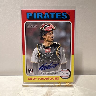 2024 Topps Heritage - 🔥Real One Autographs #ROA-ER Endy Rodriguez🔥 (AU ...