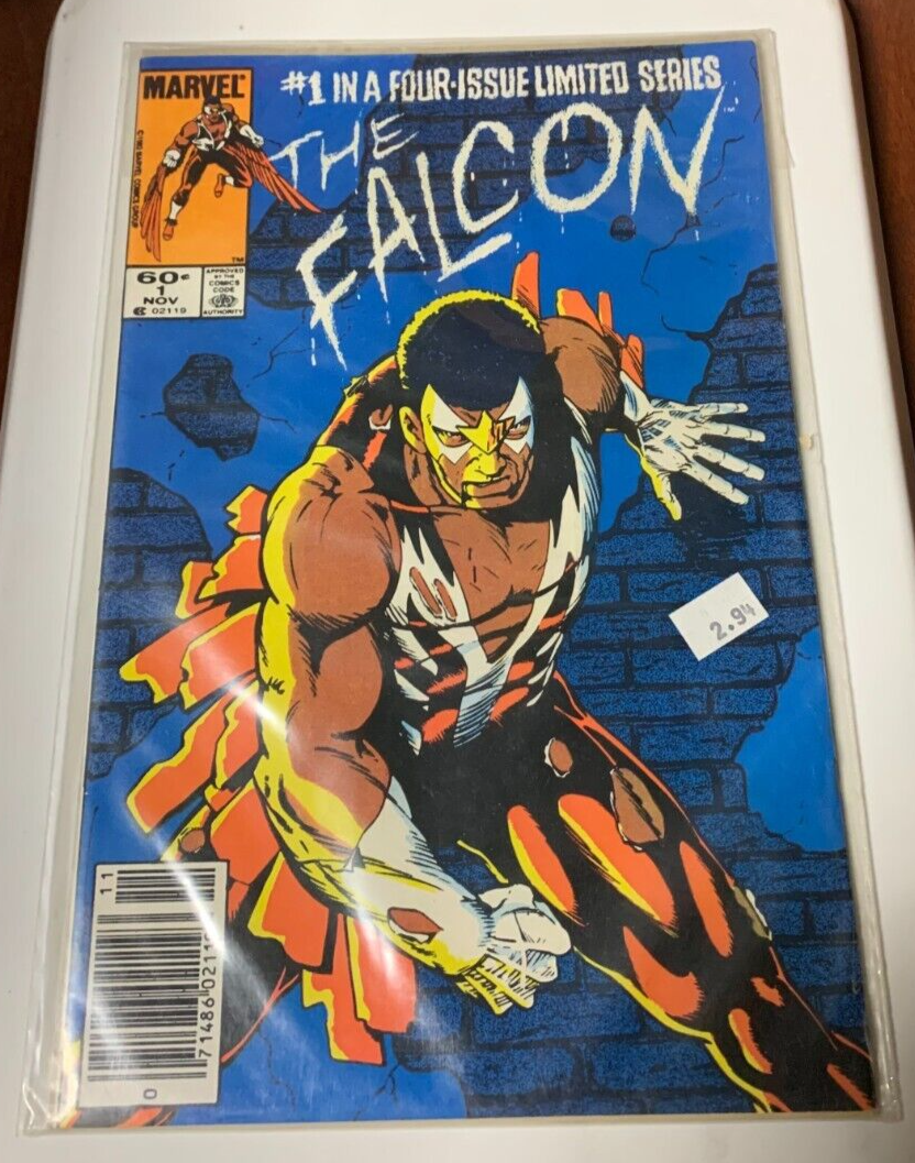 Marvel Comics "Falcon" 1983 No. 1 Comic Book Story by Jim Owsley Color ...