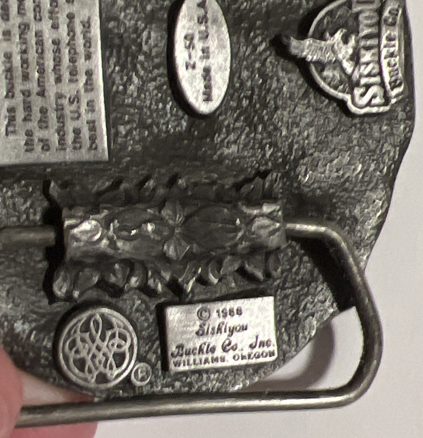 Siskyou Telephone Lineman Belt Buckle / Vintage 1988 / American ...