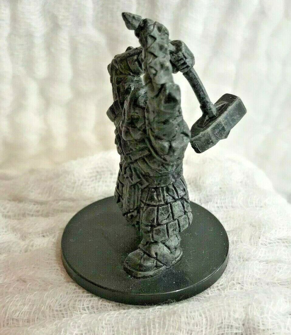 D&D Miniatures Underdark DWARF ANCESTOR #2/60 stone golem mini giant ...
