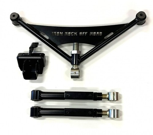 Iron Rock Off Road KJ Liberty Rear Adjustable Control Arm Set (Rubber ...