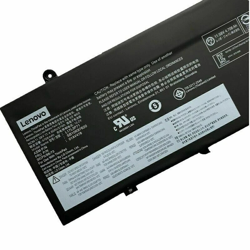 Genuine 57WH L17L3P71 01AV478 Battery For Lenovo ThinkPad T480S ...