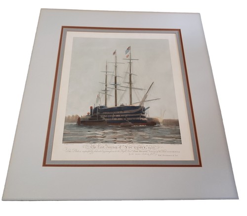 VTG The Last Journey of "Victory," 1922 Harold Wyllie Art Print Painted ...