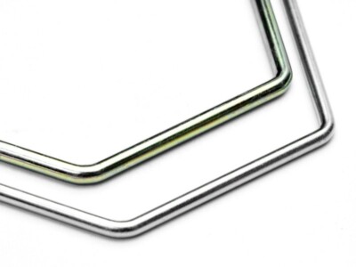 HPI75033 - REAR SWAY BAR SET (2.2mm SILVER/2.6mm GOLD) | eBay