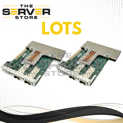 ( LOT ) Dell ConnectX-4 CX422A 2x25Gb SFP28 NDC Daughter Card 0R887V ...